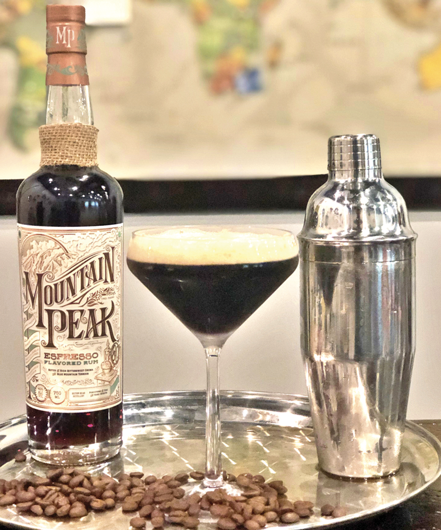 Amaretto Java is a cocktail with a pep of energy or those who dare to be dif